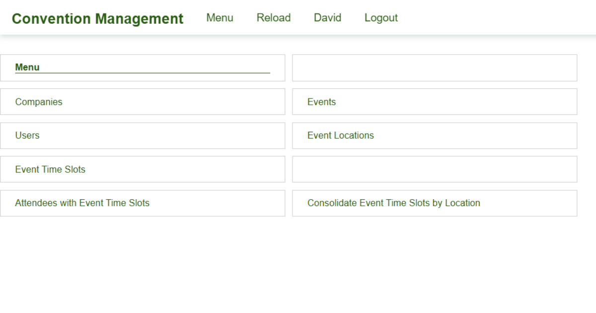 Convention Management Vertical Solution by WorkMovr | Caspio Marketplace